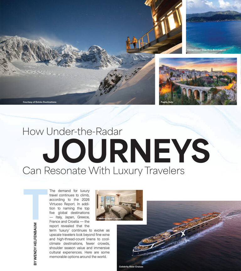 Travel Weekly | Entrée Destinations